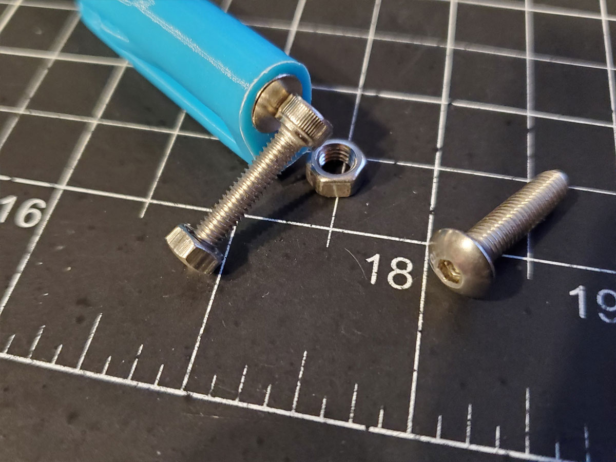 Multi-Function Pen with a Metric Ruler, Nut and Screw Sorter. Magnet ...