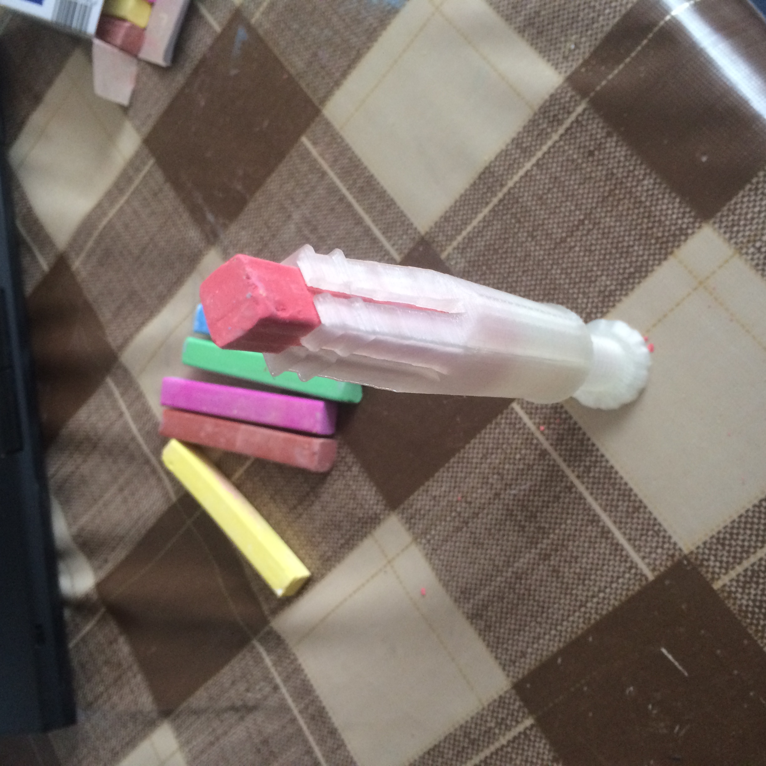 Holder for school chalk by SHR3D.eu | Download free STL model ...