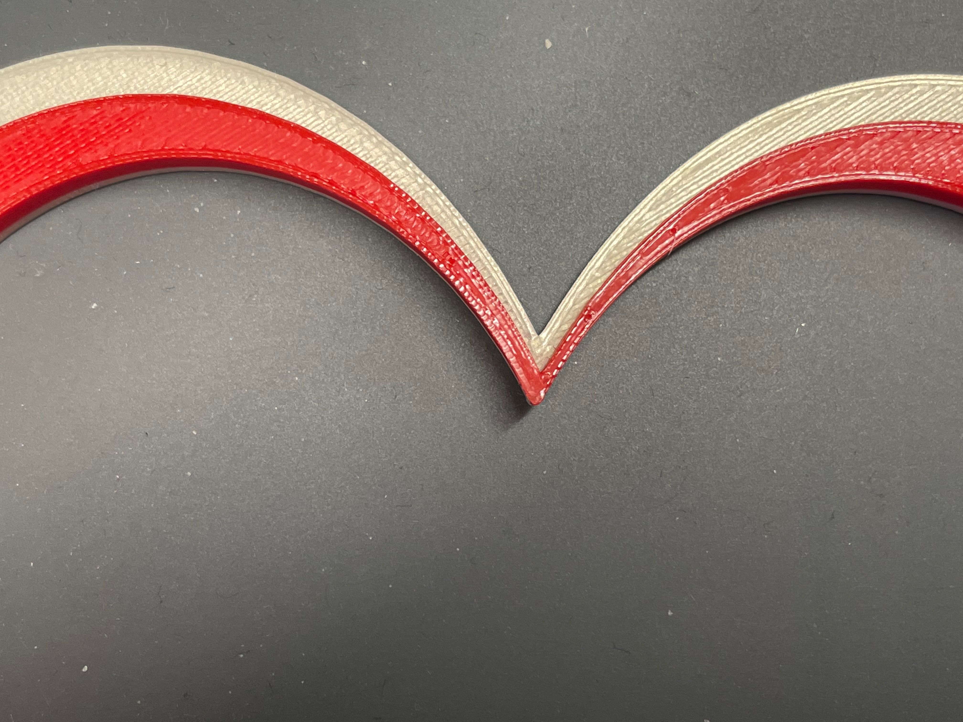 Two hearts frame by XTbe | Download free STL model | Printables.com