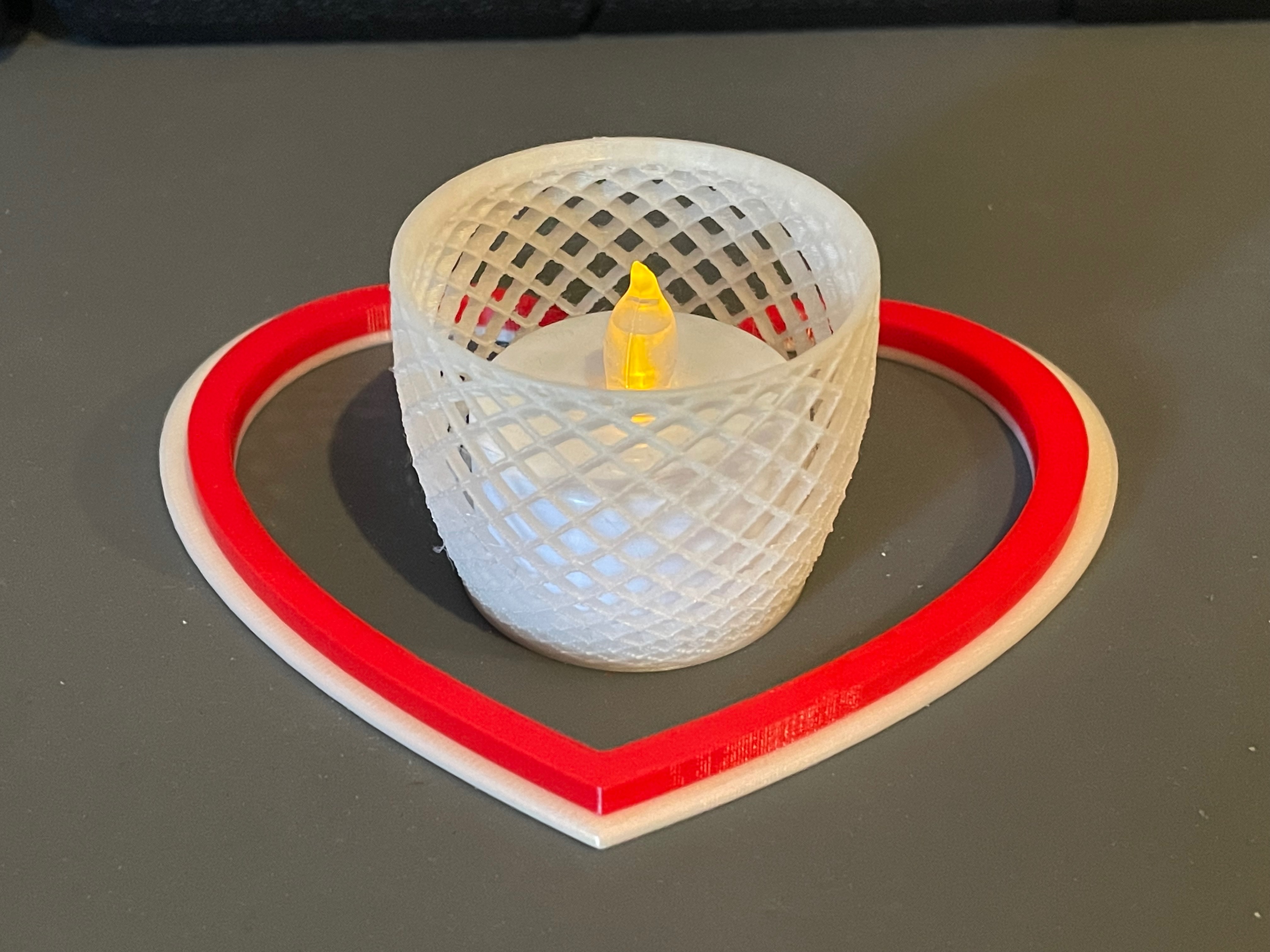 Two hearts frame by XTbe | Download free STL model | Printables.com