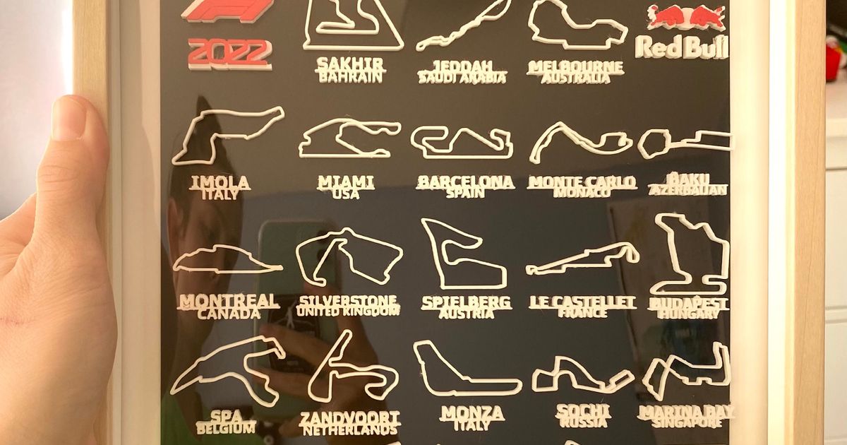 Formula 1 2022 Schedule with Red Bull Logo by heartbreakballer ...