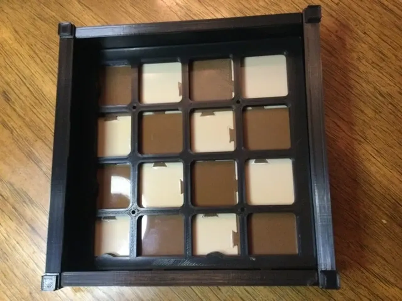 Sectioned Magnetic Chessboard +Box, with Chess Notation Labels and 45mm ...