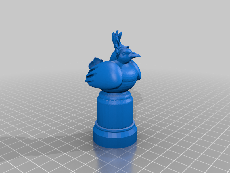 Backyard Birds Chess Set by WhatWouldAnEngineerDo | Download free STL ...