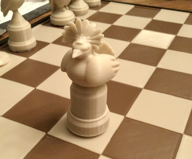 Backyard Birds Chess Set by WhatWouldAnEngineerDo | Download free STL ...