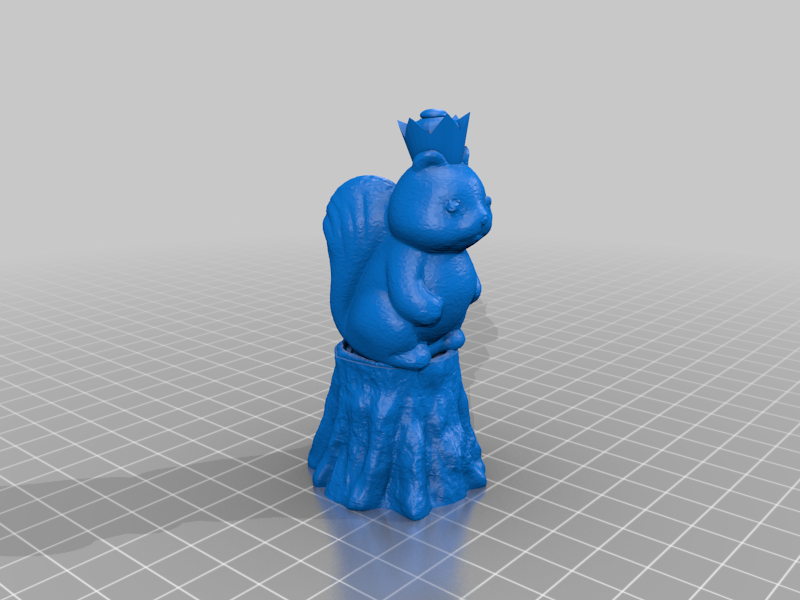 Woodland Squirrel Chess Set von WhatWouldAnEngineerDo | Kostenloses STL ...