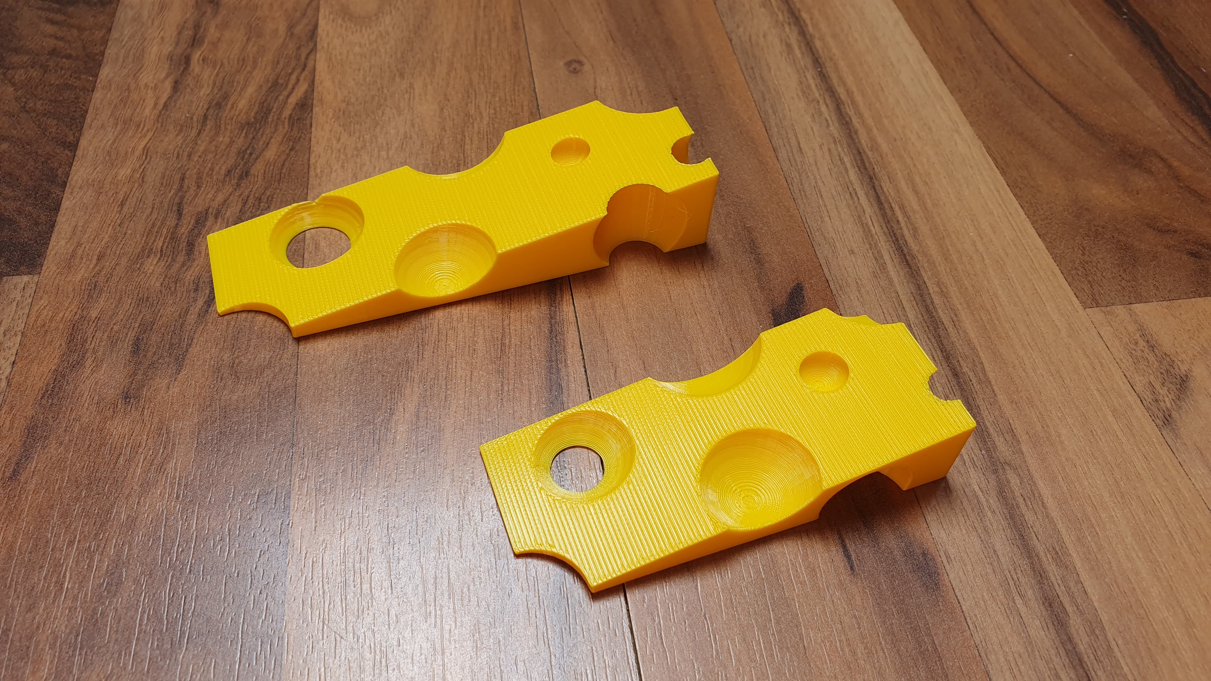 Cheese wedge - Door stopper by mikrom | Download free STL model ...