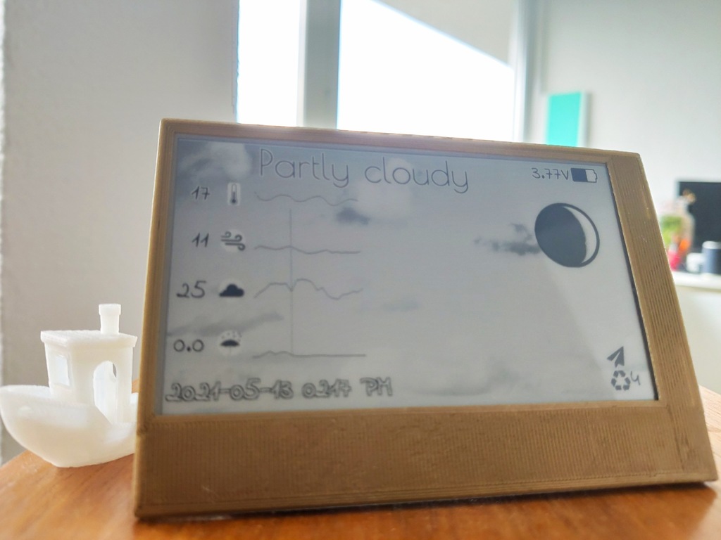 Lilygo T5 4.7 epaper display case by fab | Download free STL model ...