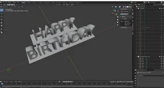 Sweeping name plate by Makkuro | Download free STL model | Printables.com