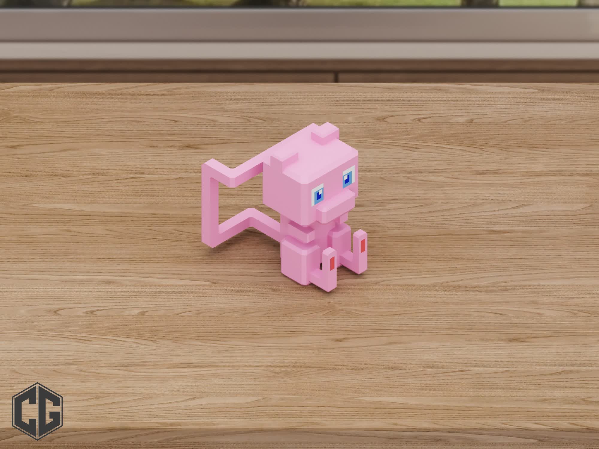 Mew Pokemon Multipart by CG3D | Download free STL model | Printables.com