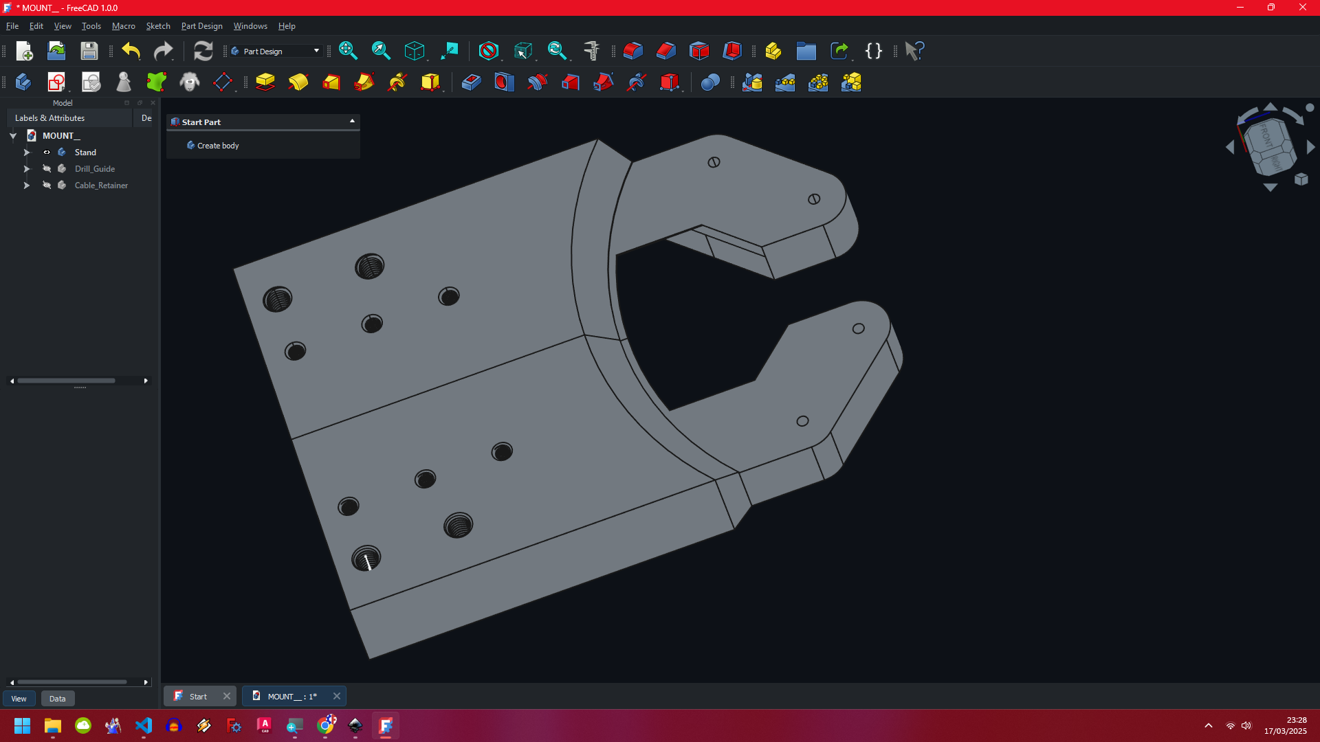 Mount Ubiquiti U7 Pro by Paweł Baran | Download free STL model ...