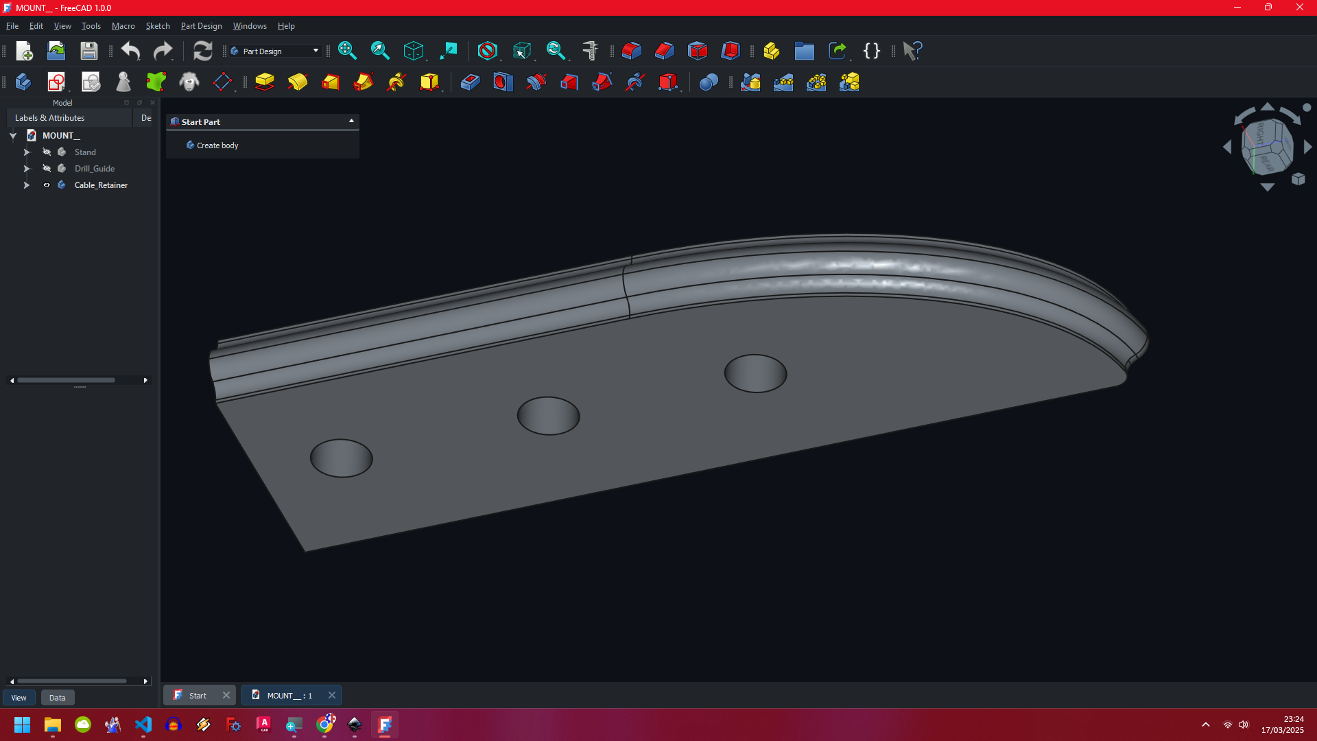 Mount Ubiquiti U7 Pro by Paweł Baran | Download free STL model ...