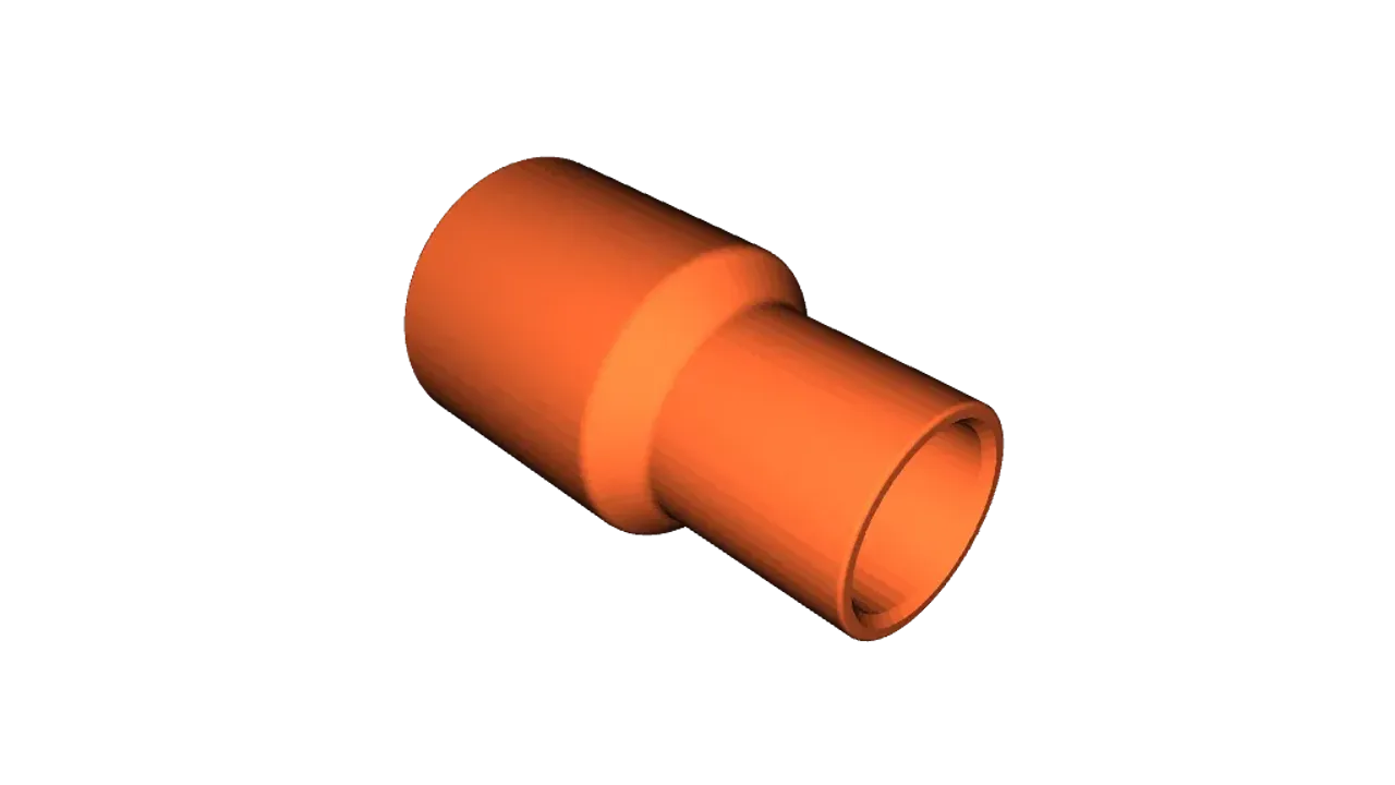 vacuum cleaner adapter by Cikro | Download free STL model | Printables.com