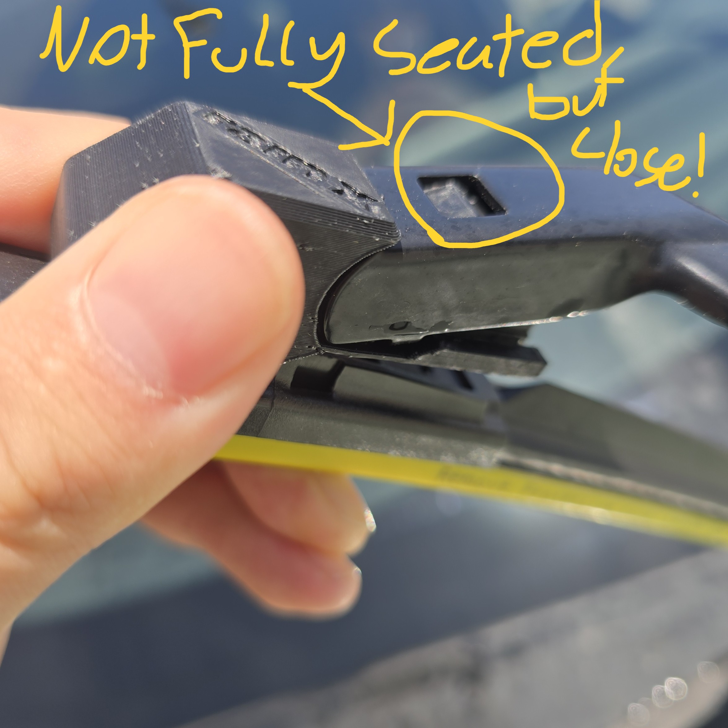 Rain-X Latitude Wiper Blade Adapter - 2024 Chevy Trax, Other GM Models ...