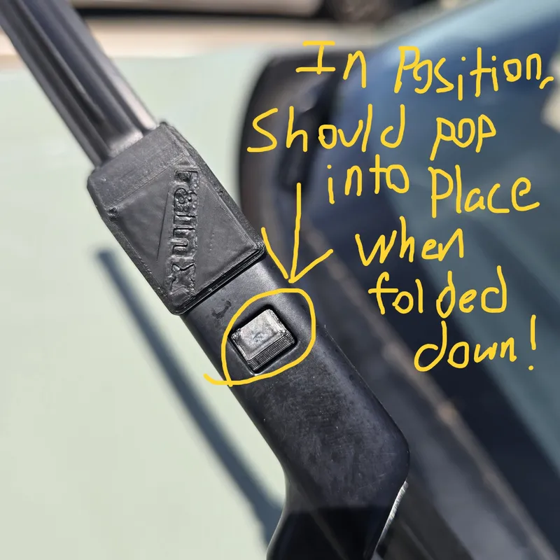 Rain-X Latitude Wiper Blade Adapter - 2024 Chevy Trax, Other GM Models ...
