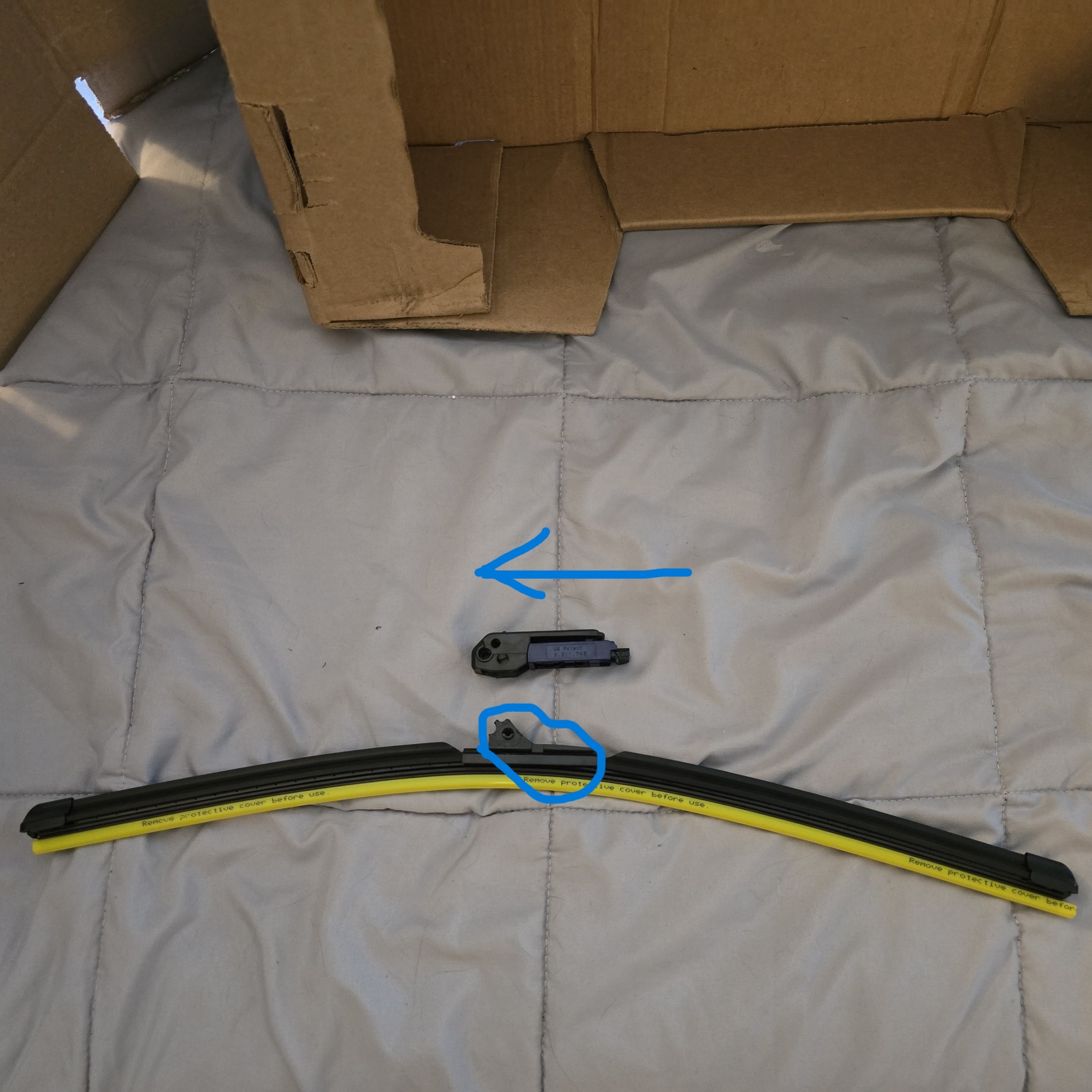 Rain-X Latitude Wiper Blade Adapter - 2024 Chevy Trax, Other GM Models ...