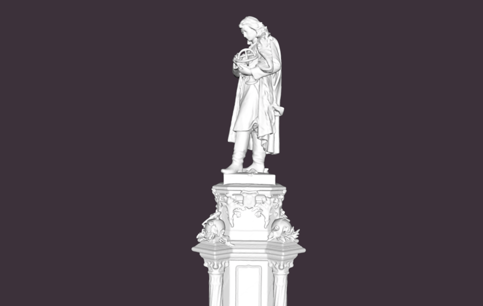 Nicolaus Copernicus Monument by Peter Farell | Download free STL model ...