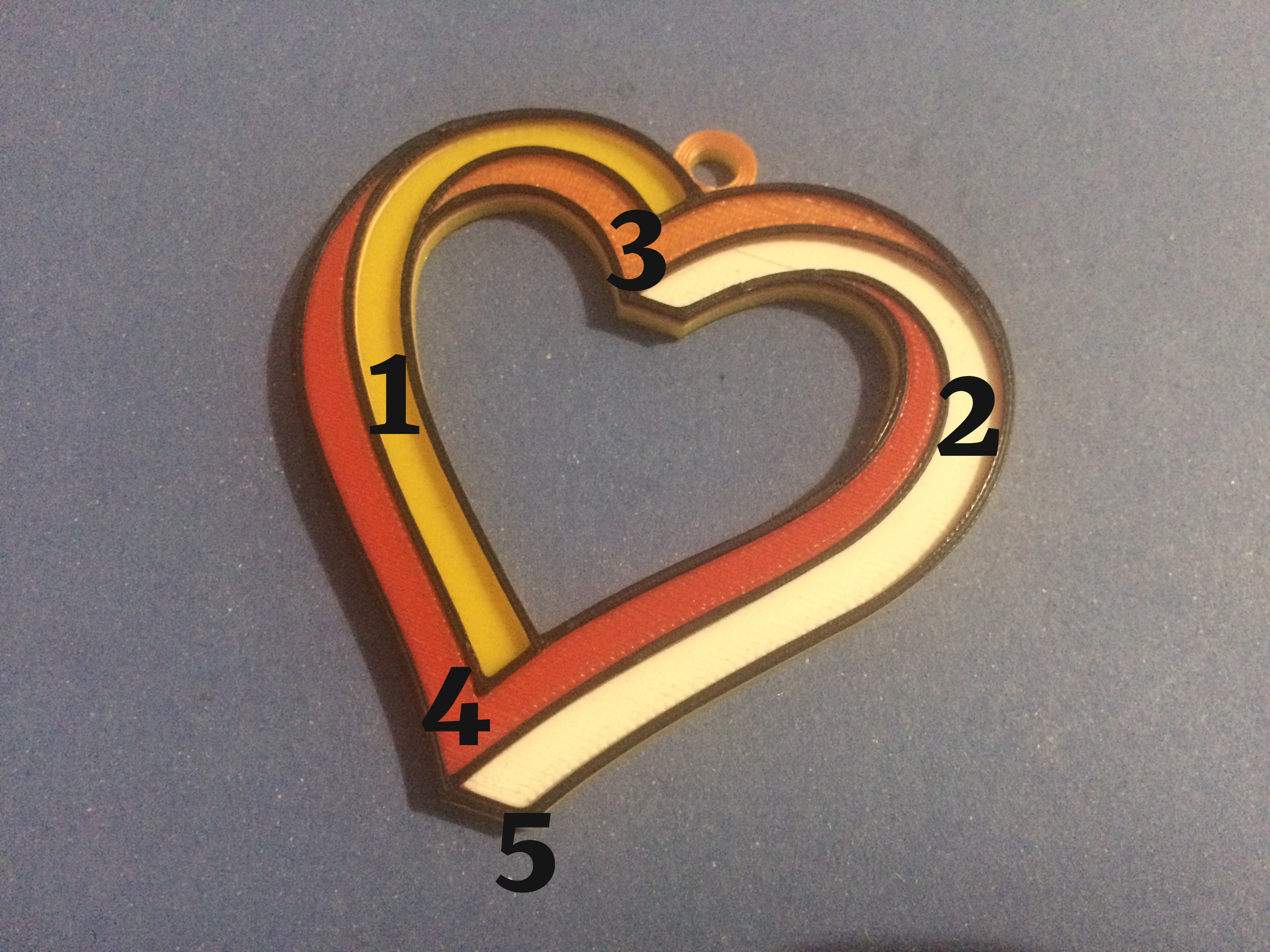 Möbius heart (5 colours) by SHR3D.eu | Download free STL model ...