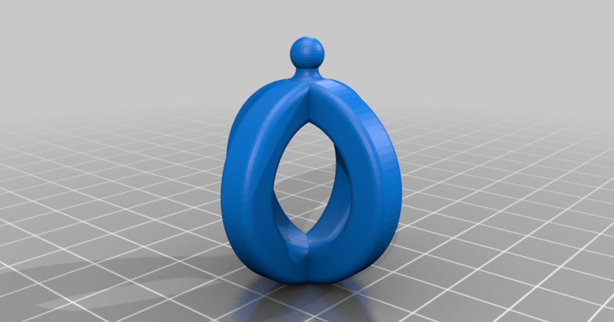 Easy Hang Ornament Loop by Alex Gassaway | Download free STL model ...