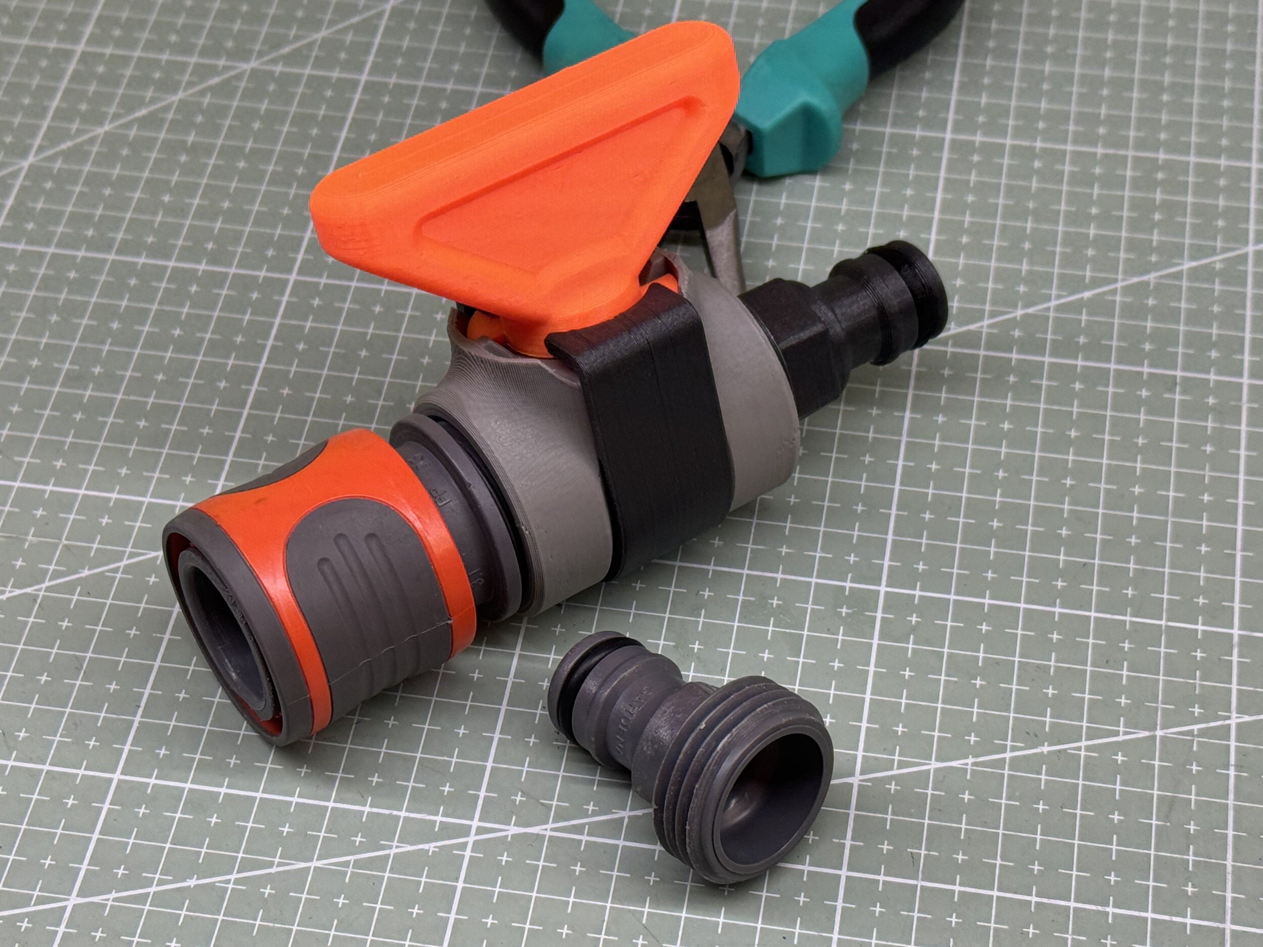 Garden Hose Valve by firstgizmo | Download free STL model | Printables.com