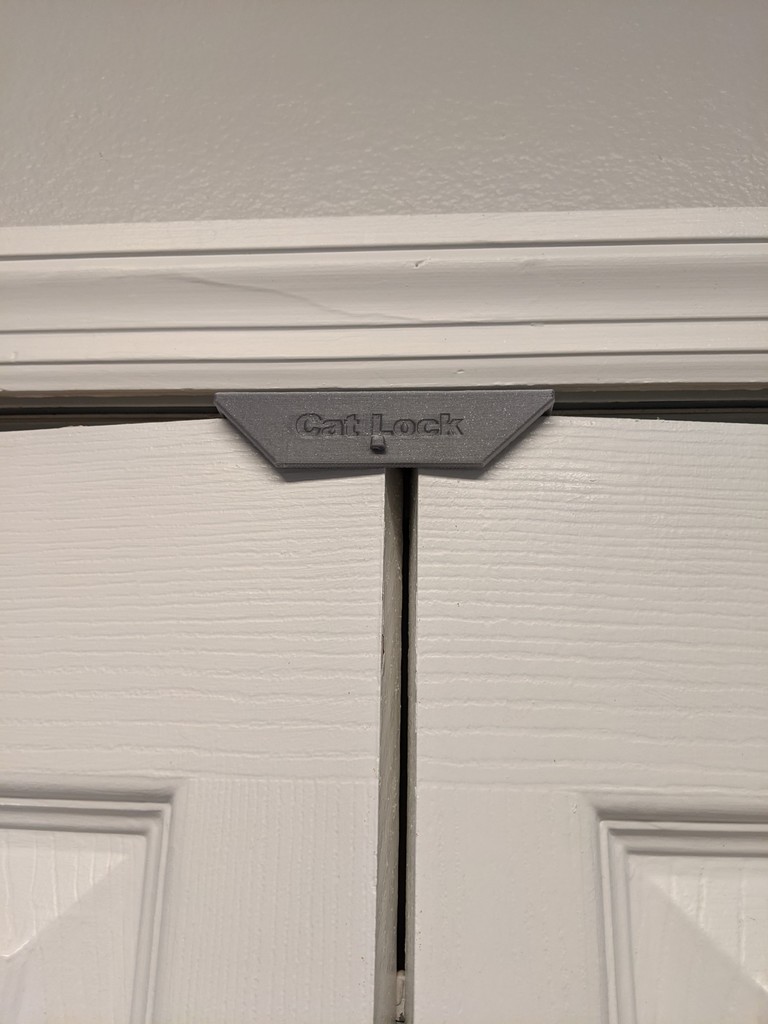 Cat Lock von McTech3D | Kostenloses STL-Modell herunterladen ...