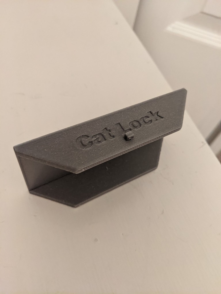 Cat Lock von McTech3D | Kostenloses STL-Modell herunterladen ...