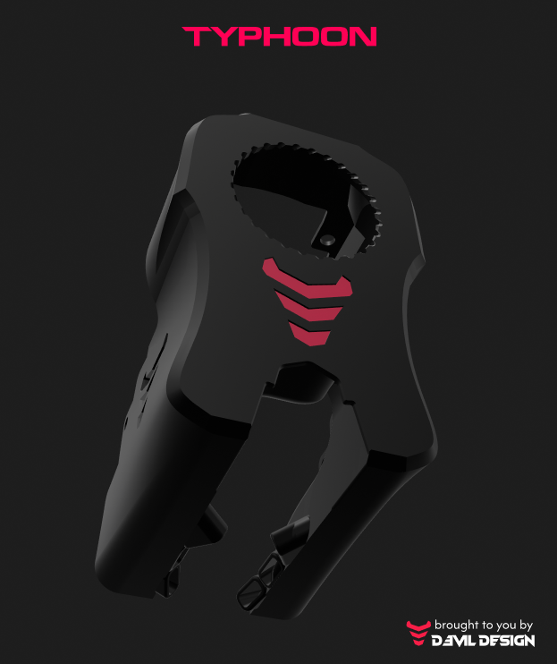 Typhoon shroud K1 Series - D3vil Design by D3vil.Design | Download free STL model | Printables.com