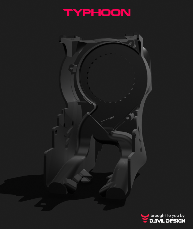 Typhoon shroud K1 Series - D3vil Design by D3vil.Design | Download free STL model | Printables.com