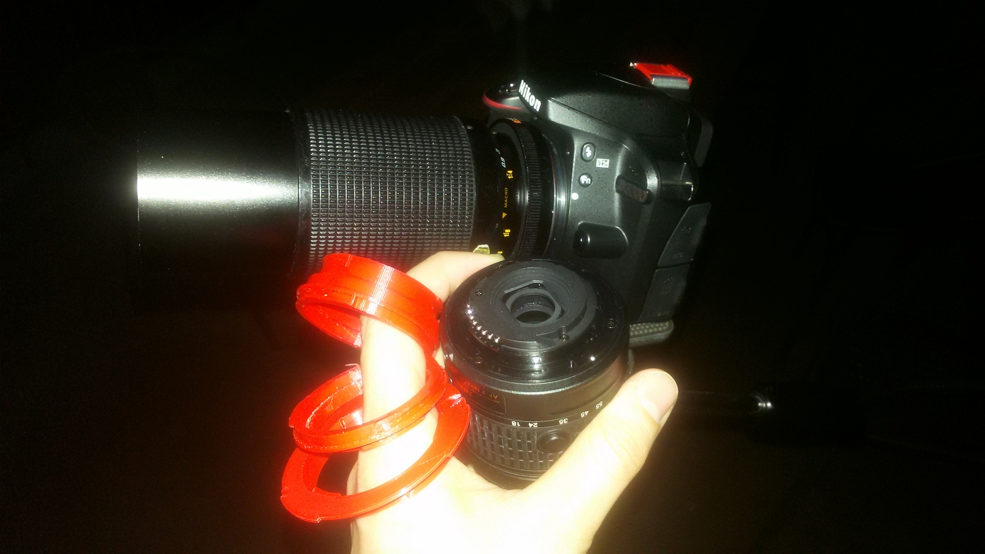 Adaptall2-Nikon-F camera adapter by mcko | Download free STL model ...