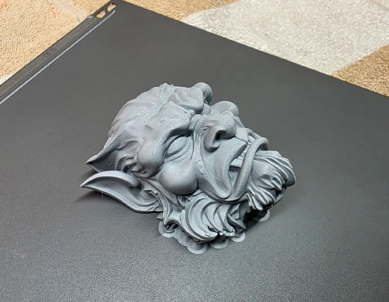 Scowling Gargoyle Face - Wall Mount by Triple G Workshop | Download ...