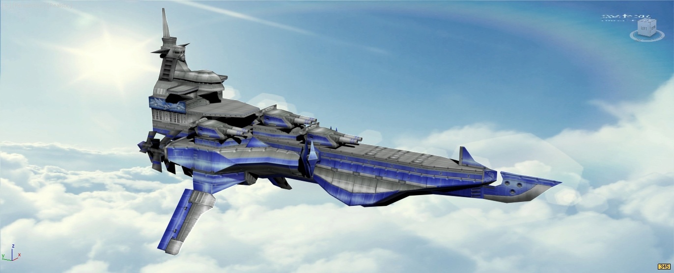Delphinus Air Ship by MechLink | Download free STL model | Printables.com