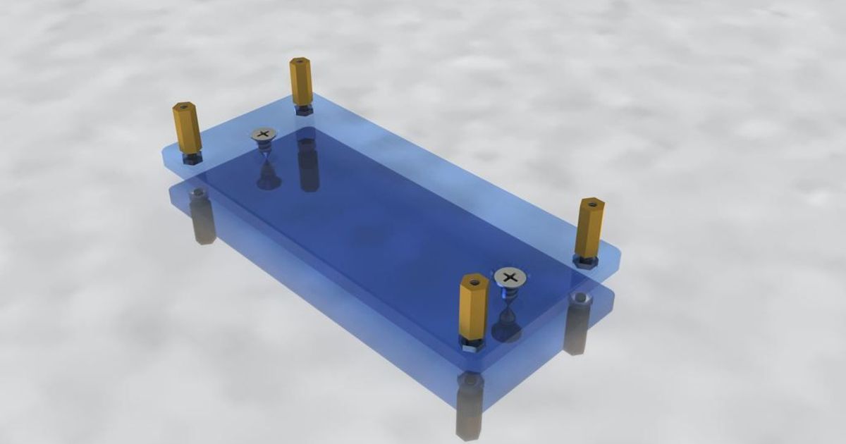 Zero Delay USB Arcade Encoder 3printed pcb fastener by Dr_Eamy ...