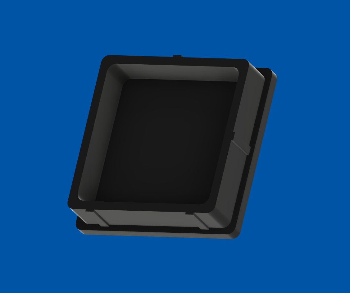 Square Pipe End Cap by Wiseone | Download free STL model | Printables.com