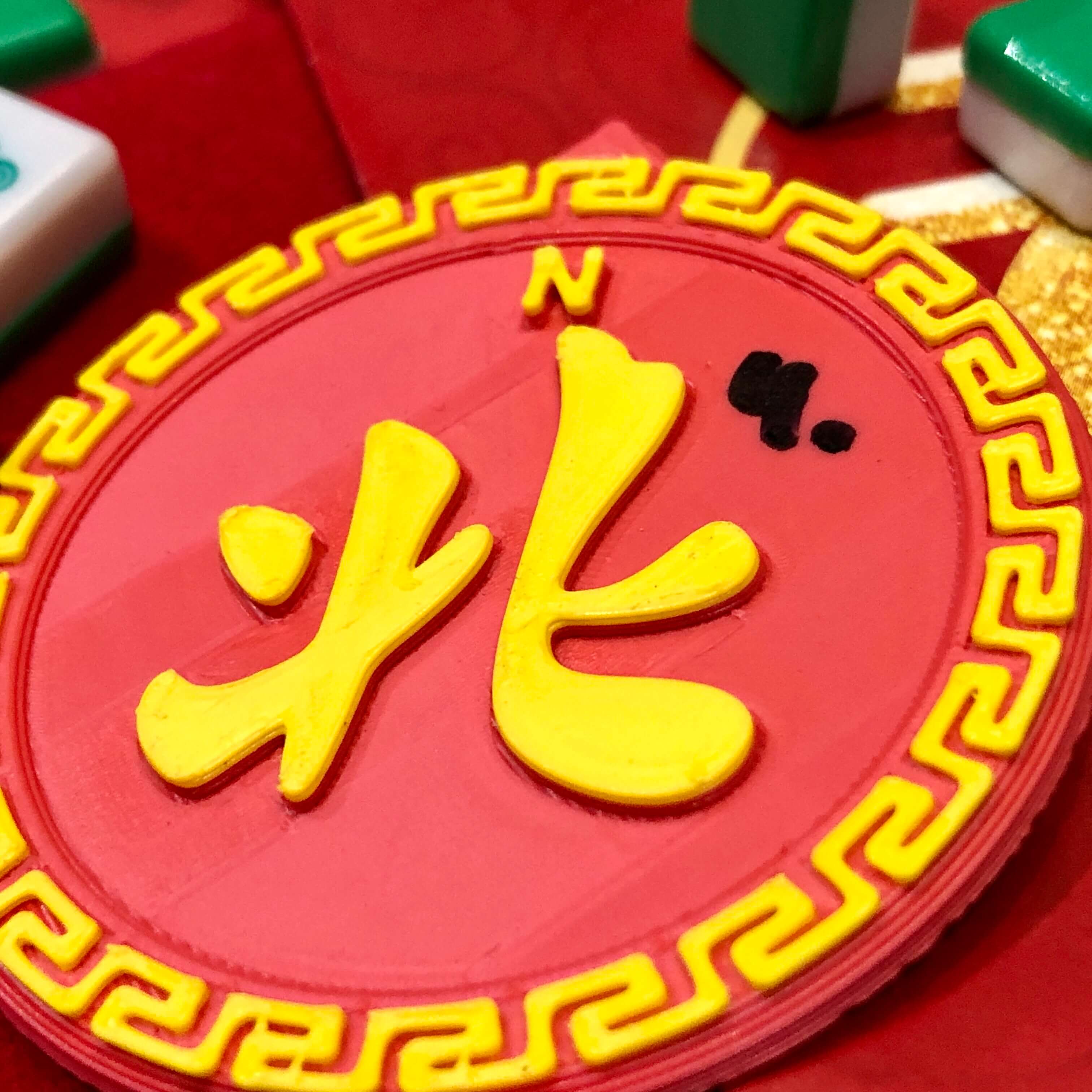 Mahjong Wind Tokens por Dany Sánchez | Descargar modelo STL gratuito ...