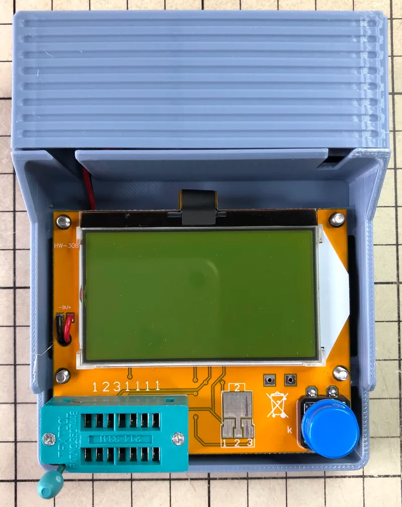 LCR-T4 Component Tester Case by NovemberKou | Download free STL model ...