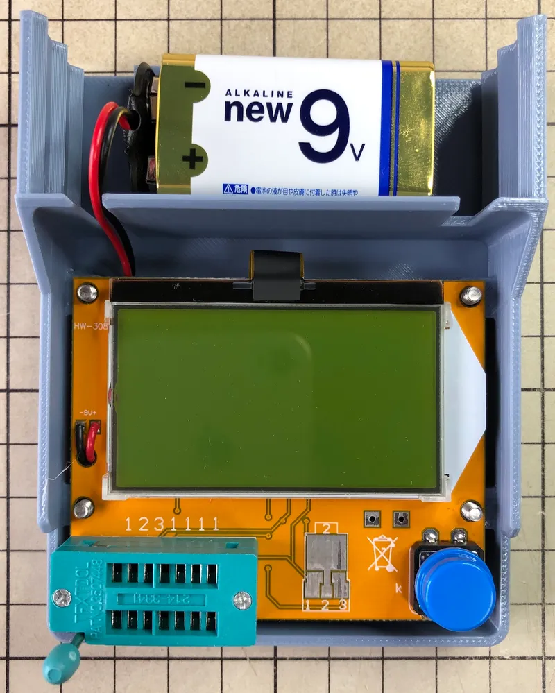 LCR-T4 Component Tester Case by NovemberKou | Download free STL model ...