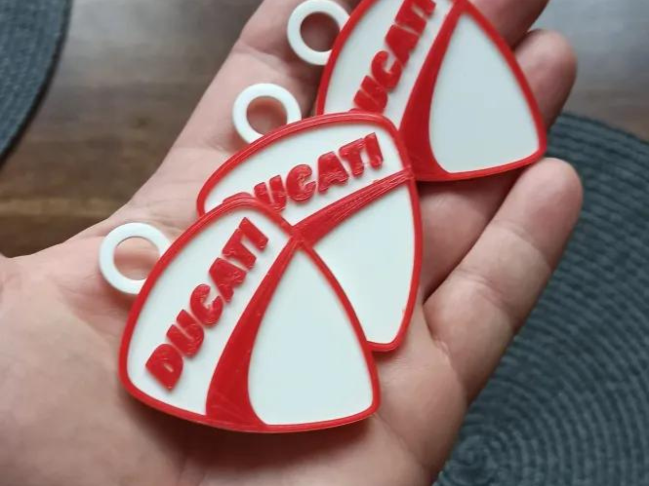 Ducati Keychain by The3Dfox | Download free STL model | Printables.com