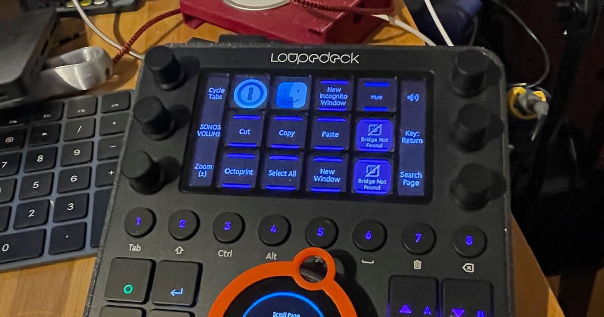 Loupedeck CT Jog Wheel Tougher version by Snowdonia 3D Printing ...