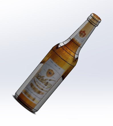 Beer Bottle von kukident | Kostenloses STL-Modell herunterladen ...
