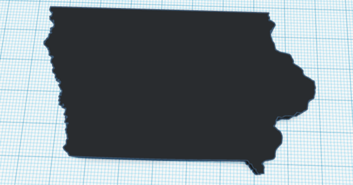 Iowa by pmeineke | Download free STL model | Printables.com