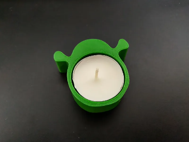 Shrek Candle Holder by Julián Caro Linares | Download free STL model ...