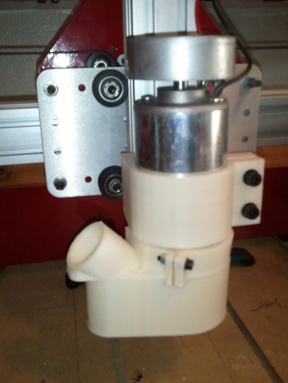 CNC spindle dust shoe by vastempty | Download free STL model ...