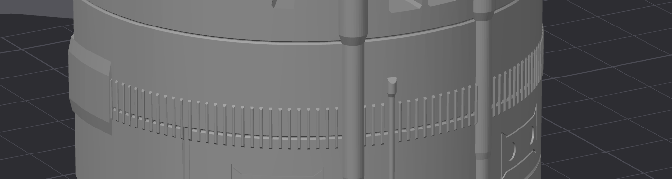 SpaceX Starship (Block 2) (1:144 Scale) by anventia | Download free STL ...