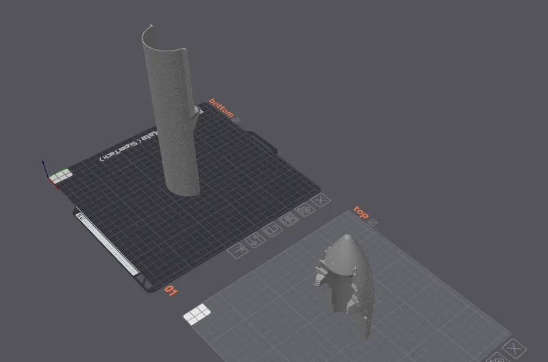 SpaceX Starship (Block 2) (1:144 Scale) by anventia | Download free STL ...