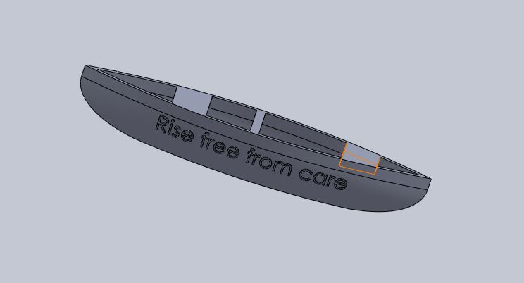 Canoe by Cameron | Download free STL model | Printables.com