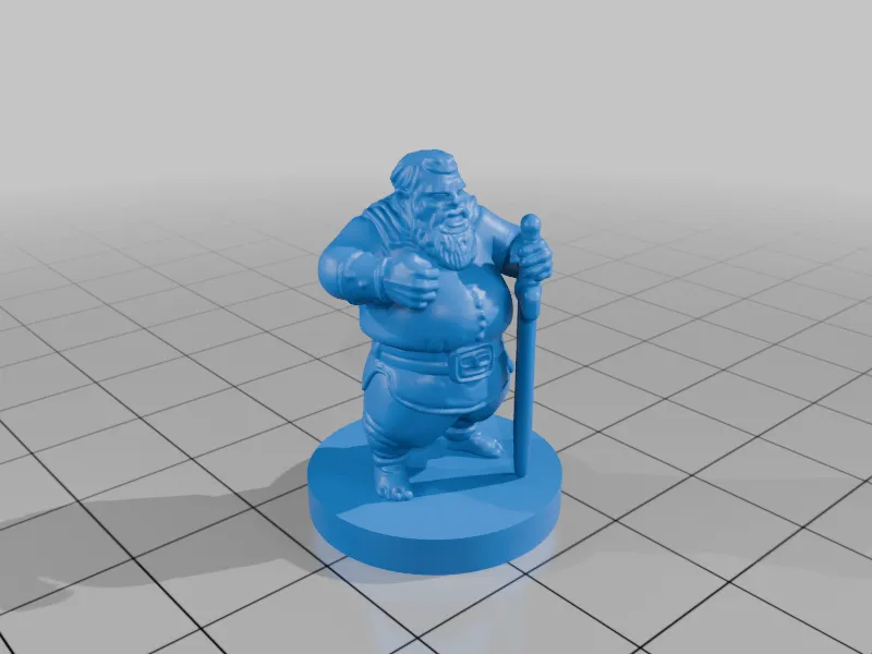 halfling fighter stl
