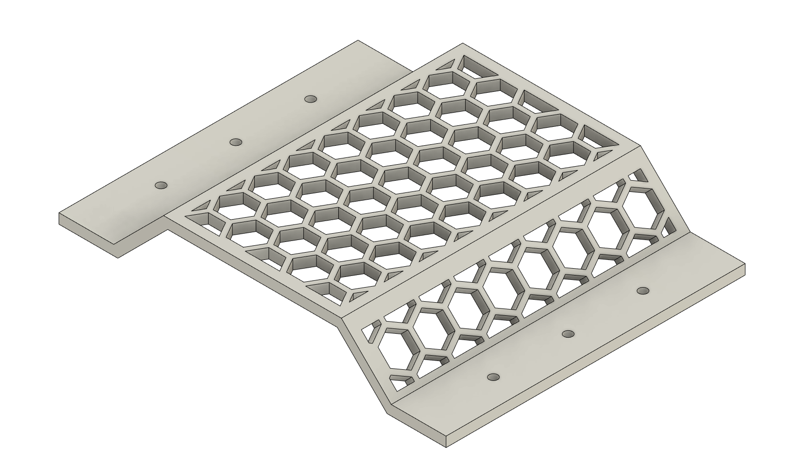 Honeycomb cable bracket / cable organizer par Golenes | Téléchargez ...