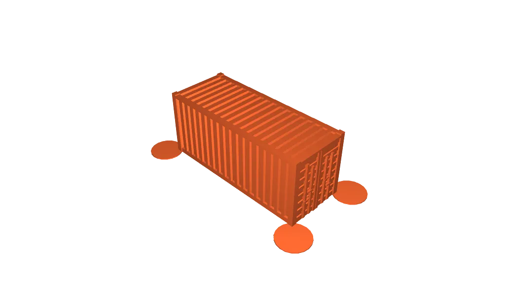 Shipping Container 1:160 N scale by HooKaLoT | Download free STL model ...