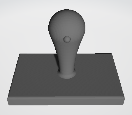 Stamp mechanism 100x60mm editable by DžonSnou | Download free STL model ...