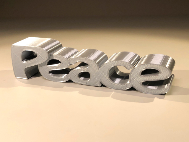 Peace by timcel | Download free STL model | Printables.com
