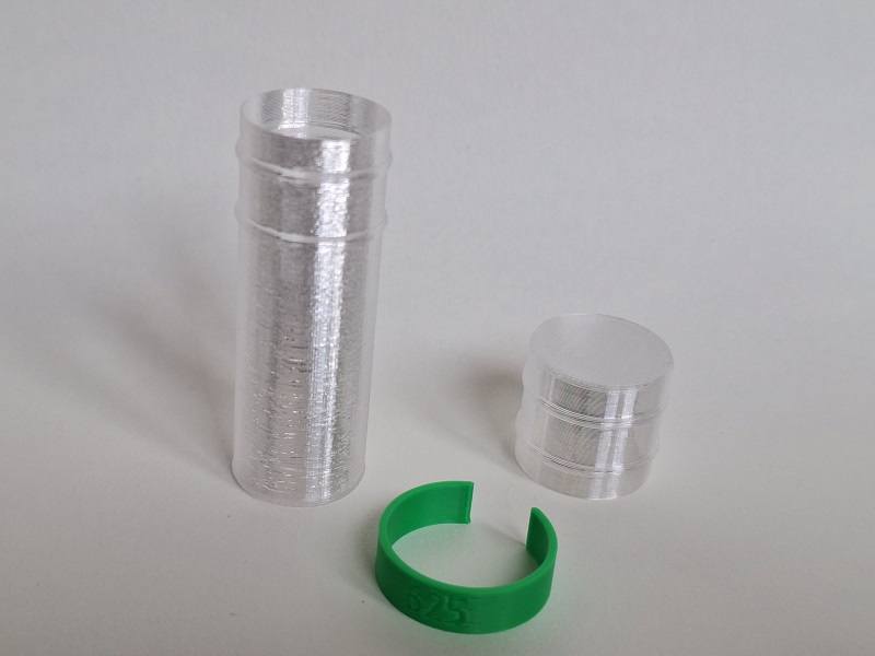 Bearing tubes with ID ring for 606, 608 and 625 bearings by jcjames ...